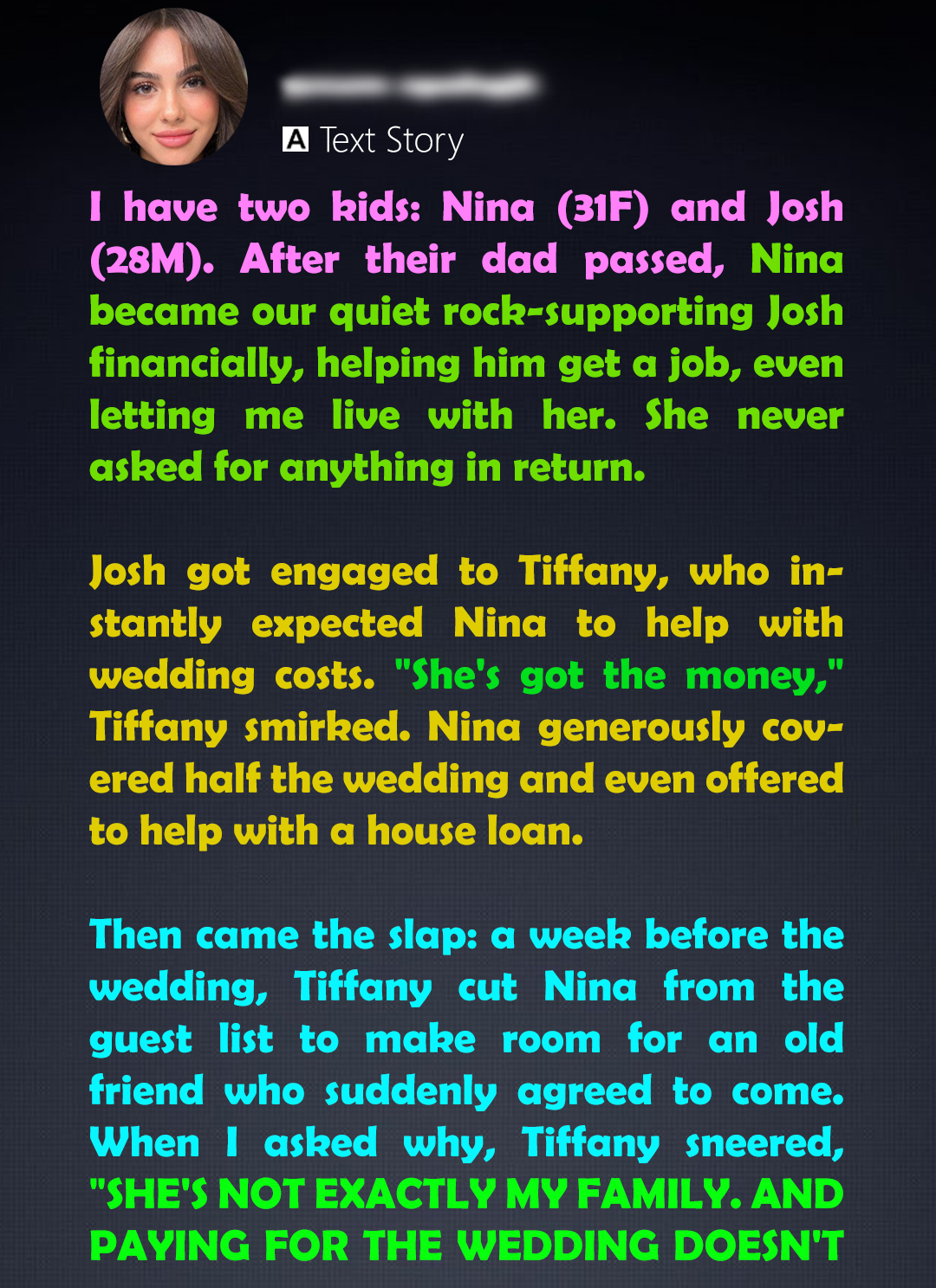 My Daughter Funded Her Brother’s Wedding – Then His Fiancée Uninvited Her from It – TOP STORY USA