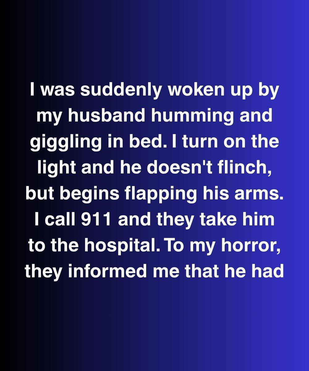 I Was Suddenly Woken Up By My Husband Laughing In His Sleep, Then I ...