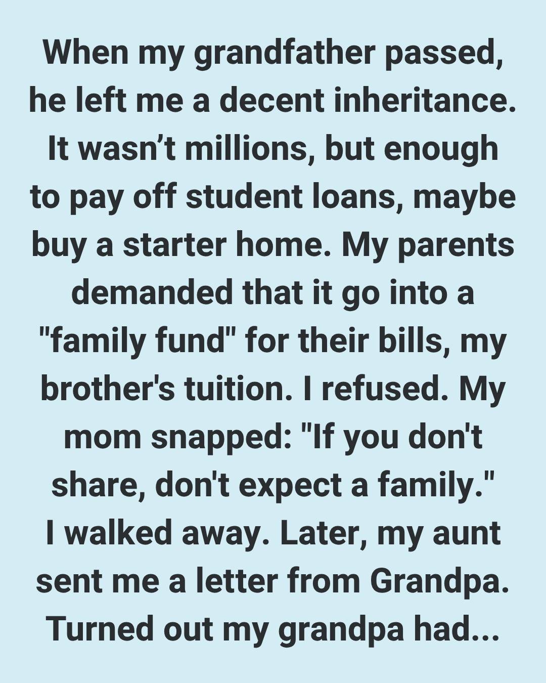 I Cut Off My Parents After They Tried to Control My Inheritance, and ...