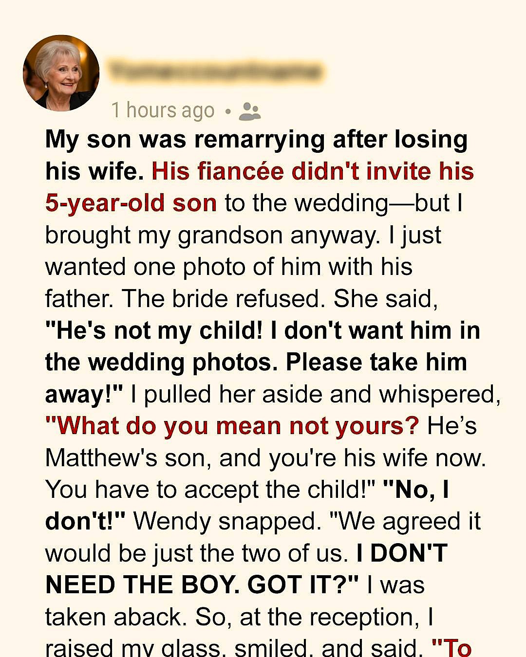 My New DIL Screamed, “He’s Not My Child!” and Banned My Grandson from ...