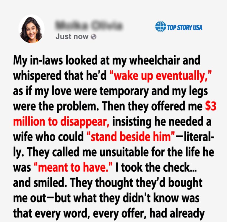 My In-Laws Gave Me $3M to Divorce Their Son Because I Was “Unsuitable ...